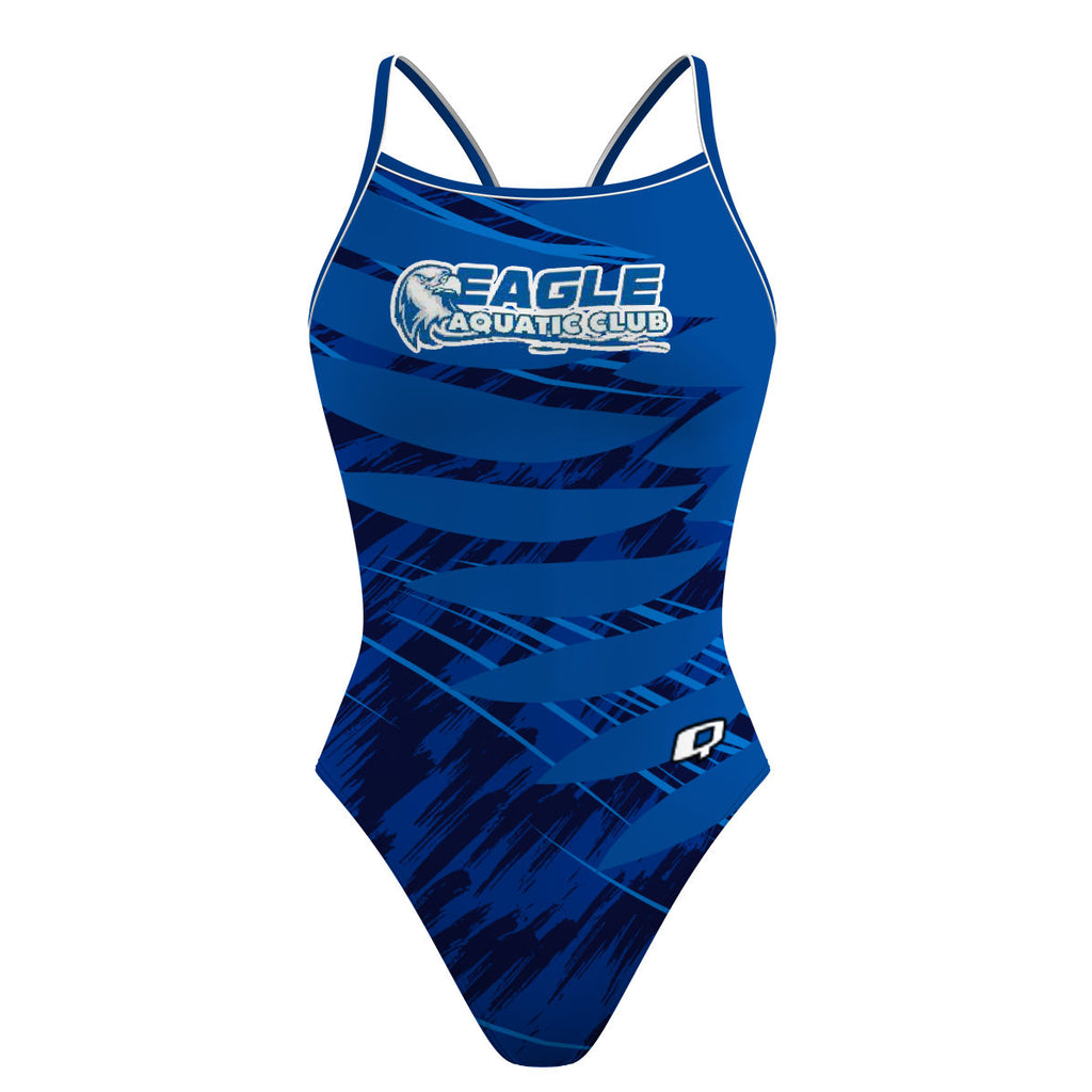Eagles Aquatic Club - Skinny Strap Swimsuit – Q Team Store