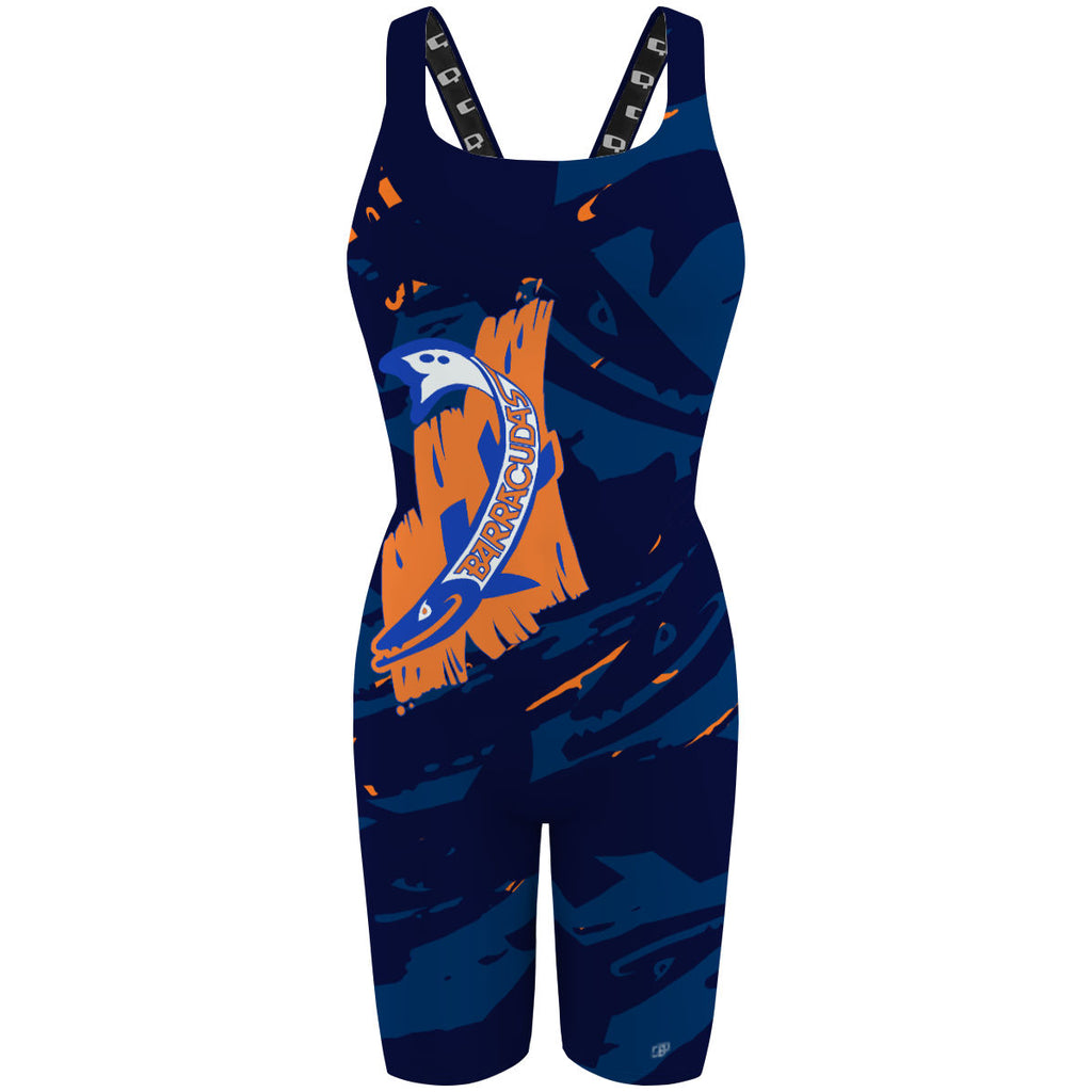 Prince George Barracudas - Classic Strap Long Knee Women Jammer – Q ...