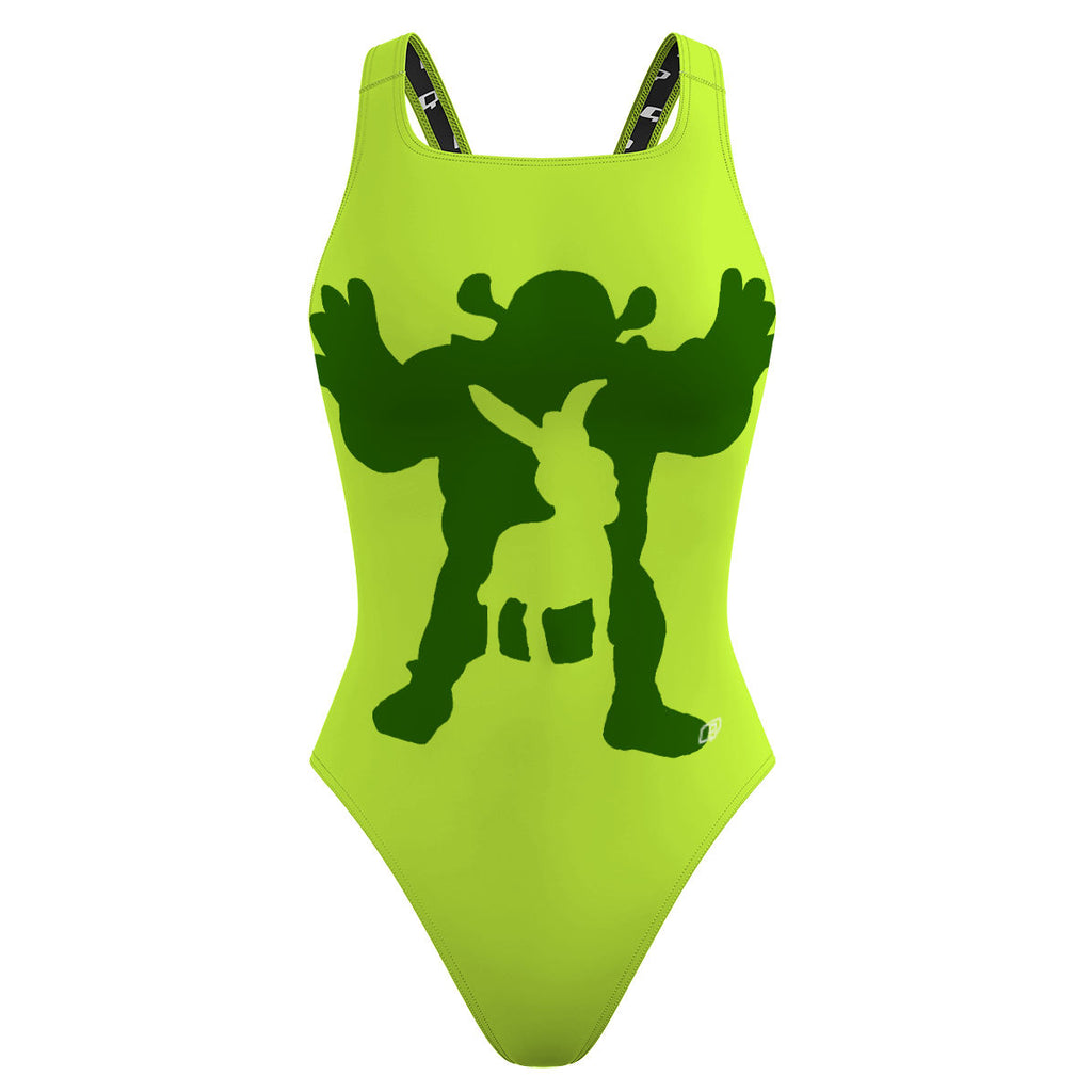 shrek Idea 1 - Classic Strap Swimsuit – Q Team Store