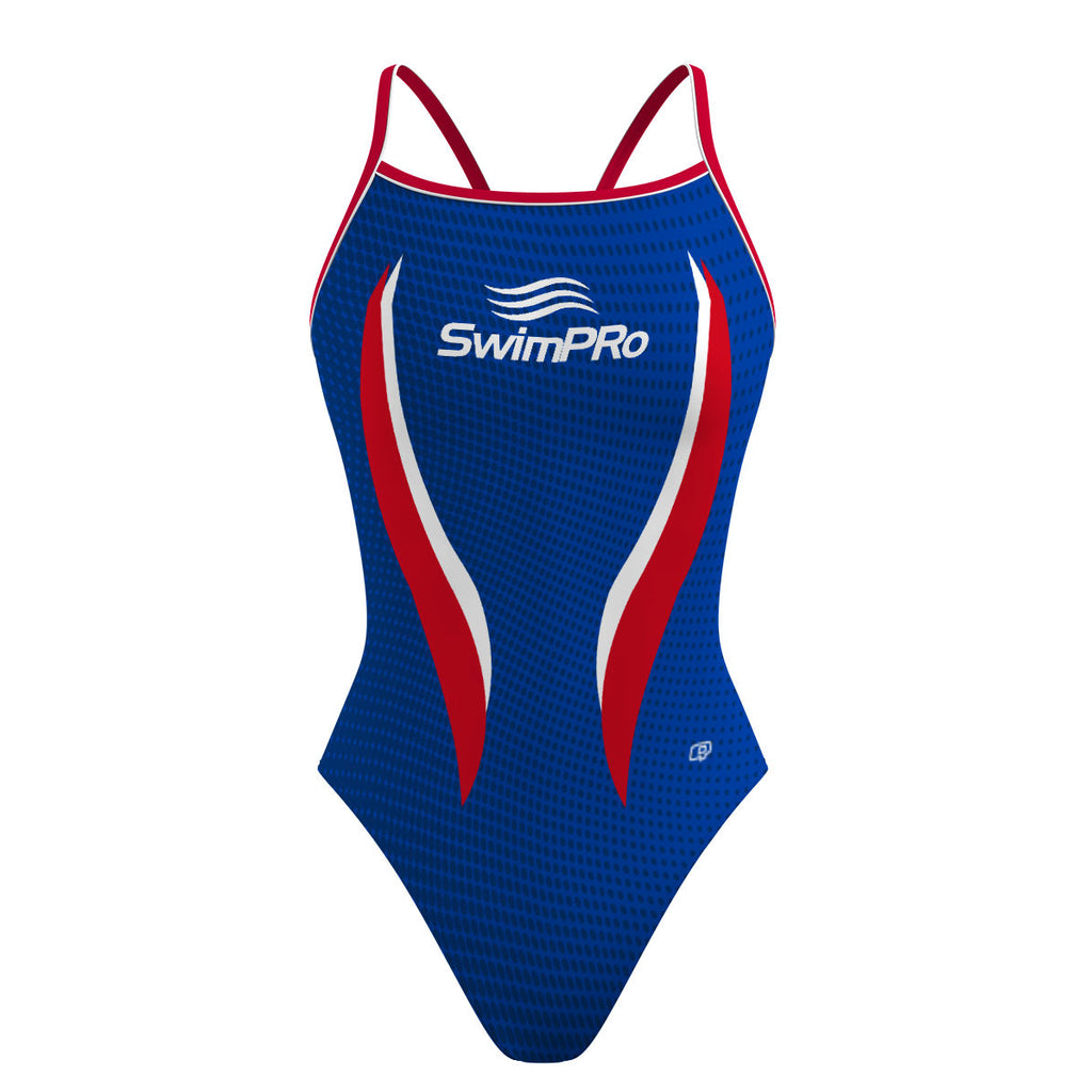 SwimPro - Sunback Tank Swimsuit – Q Team Store