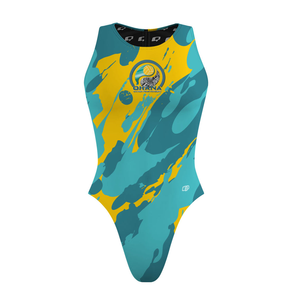 Ohana Water Polo - Women's Waterpolo Swimsuit Cheeky Cut – Q Team Store
