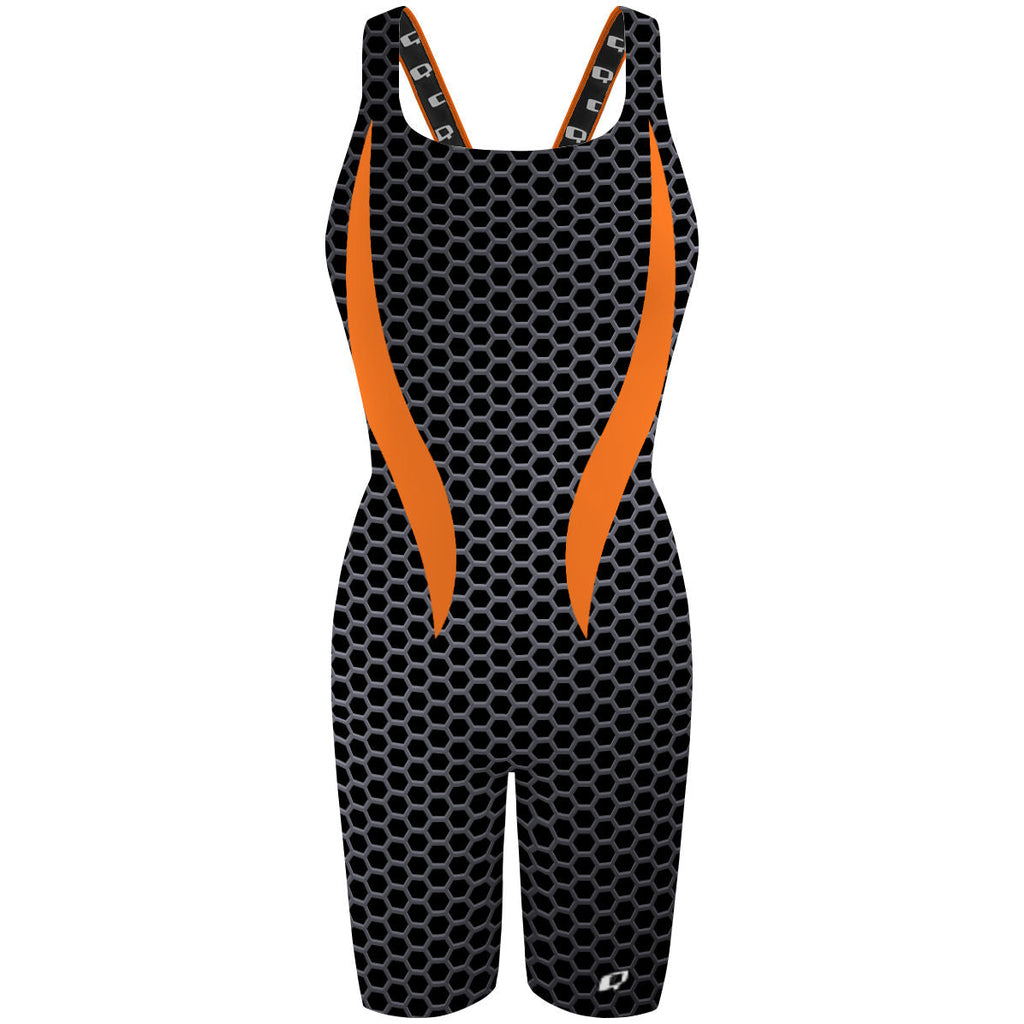 Okotoks Stingrays - Classic Strap Long Knee Women Jammer – Q Team Store