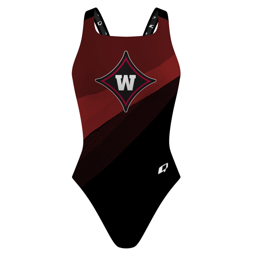 Wando Warriors - Classic Strap Swimsuit – Q Team Store