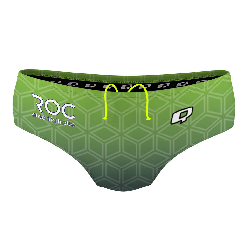 RATs Classic Swim Brief Green w ROC Front - Classic Brief Swimsuit – Q ...