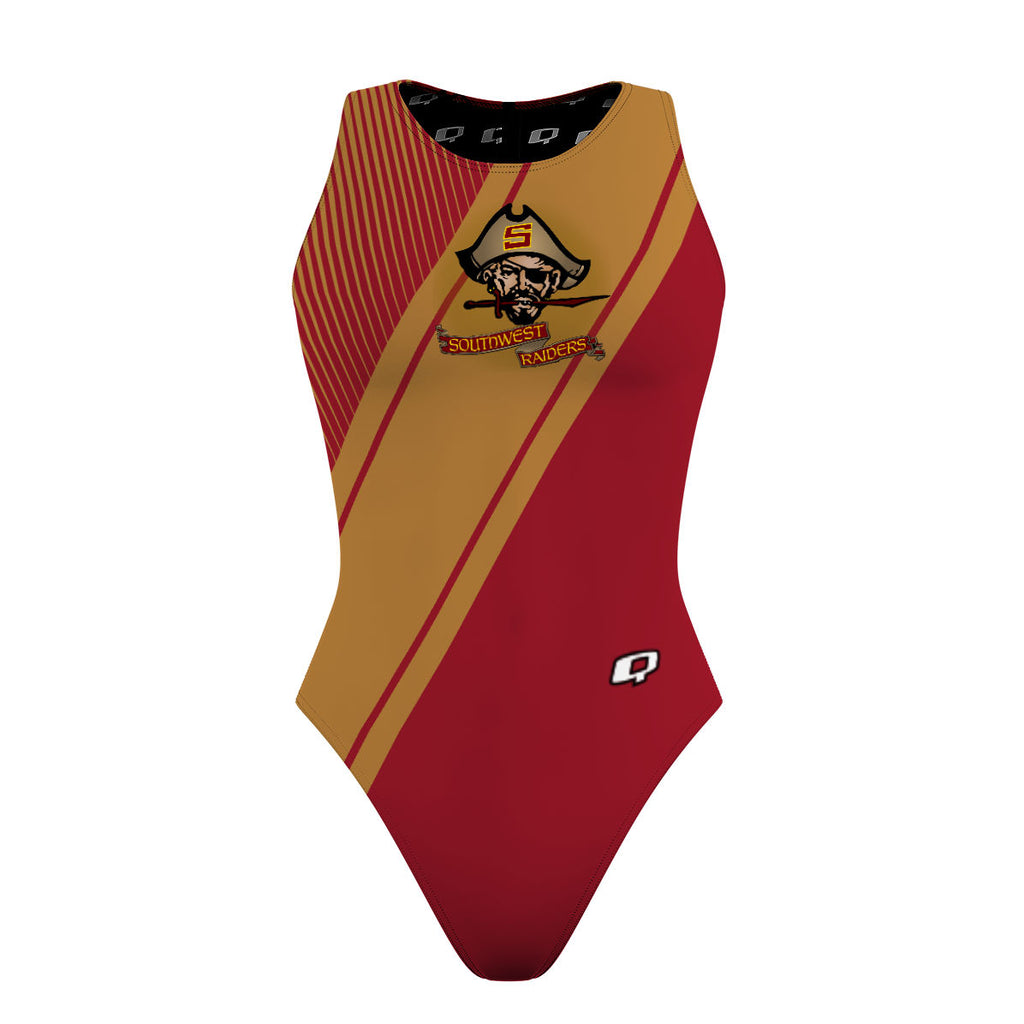 Southwest SD Raiders - Women's Waterpolo Swimsuit Classic Cut – Q Team ...