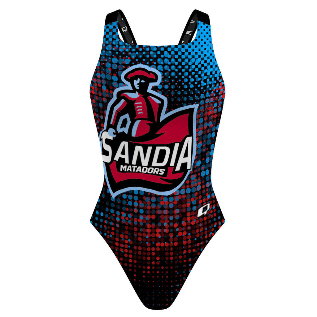 Sandia Matadors - Classic Strap Swimsuit – Q Team Store