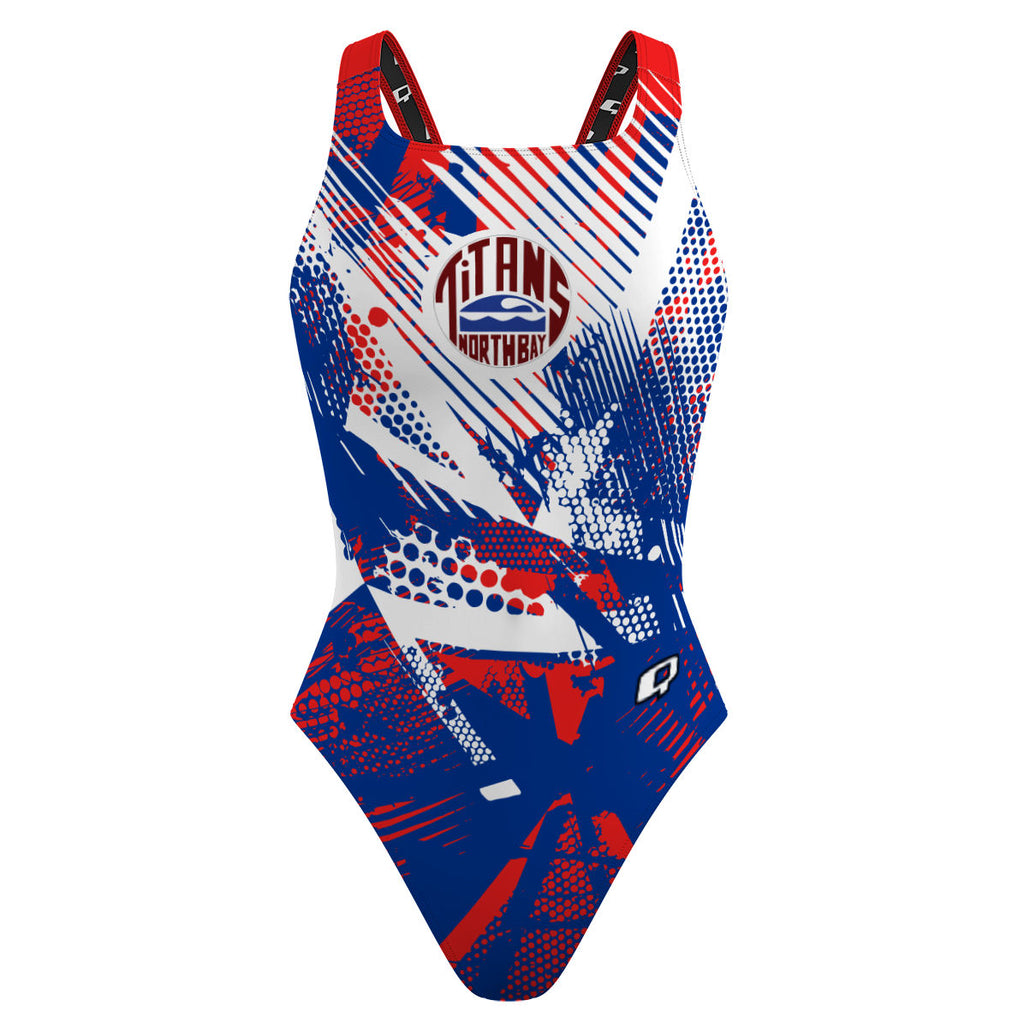 North Bay Titans - Classic Strap Swimsuit – Q Team Store