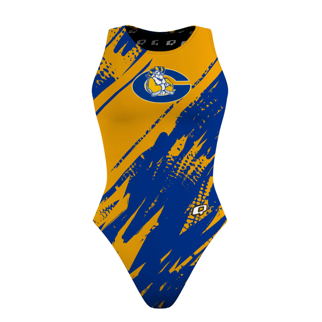 Grossmont HS Foothillers - Women's Waterpolo Swimsuit Classic Cut – Q ...