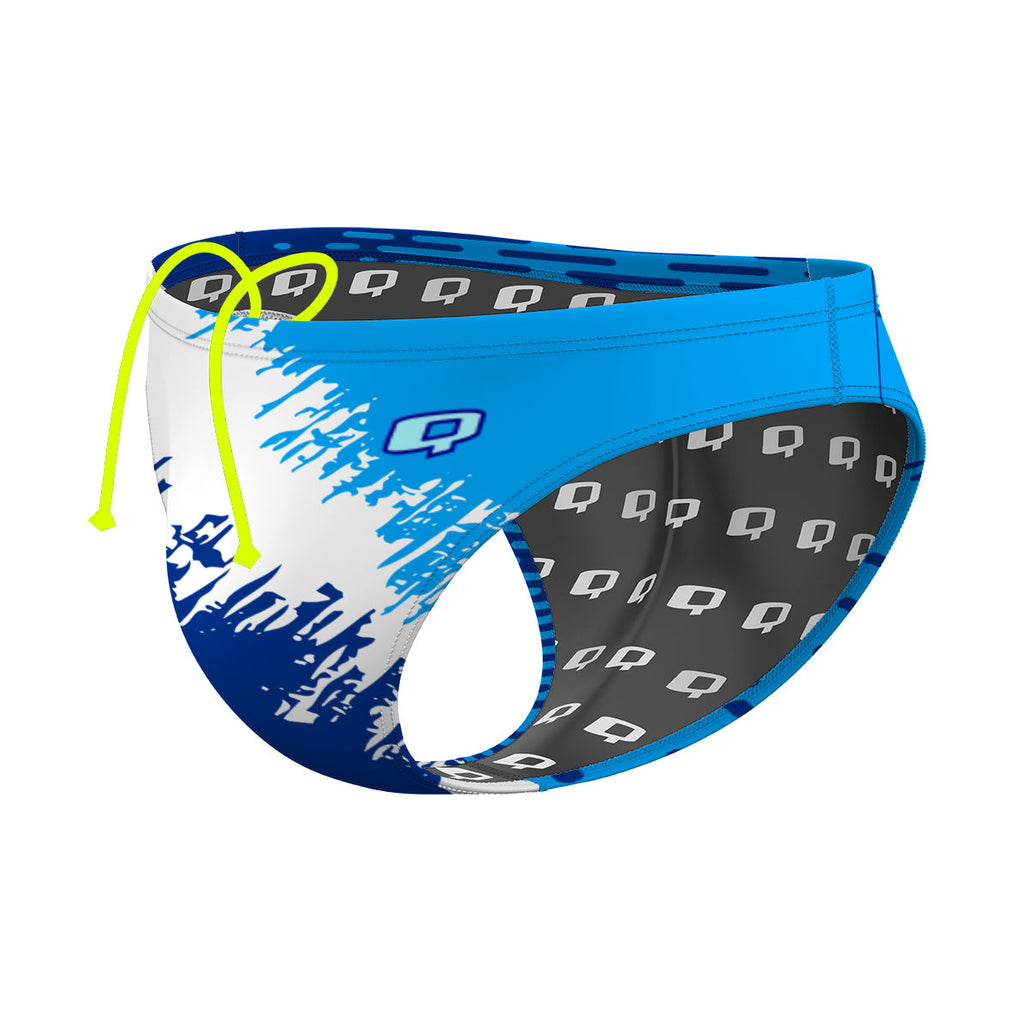 Ripped Blue Final Waterpolo Brief Swimsuit Q Team Store