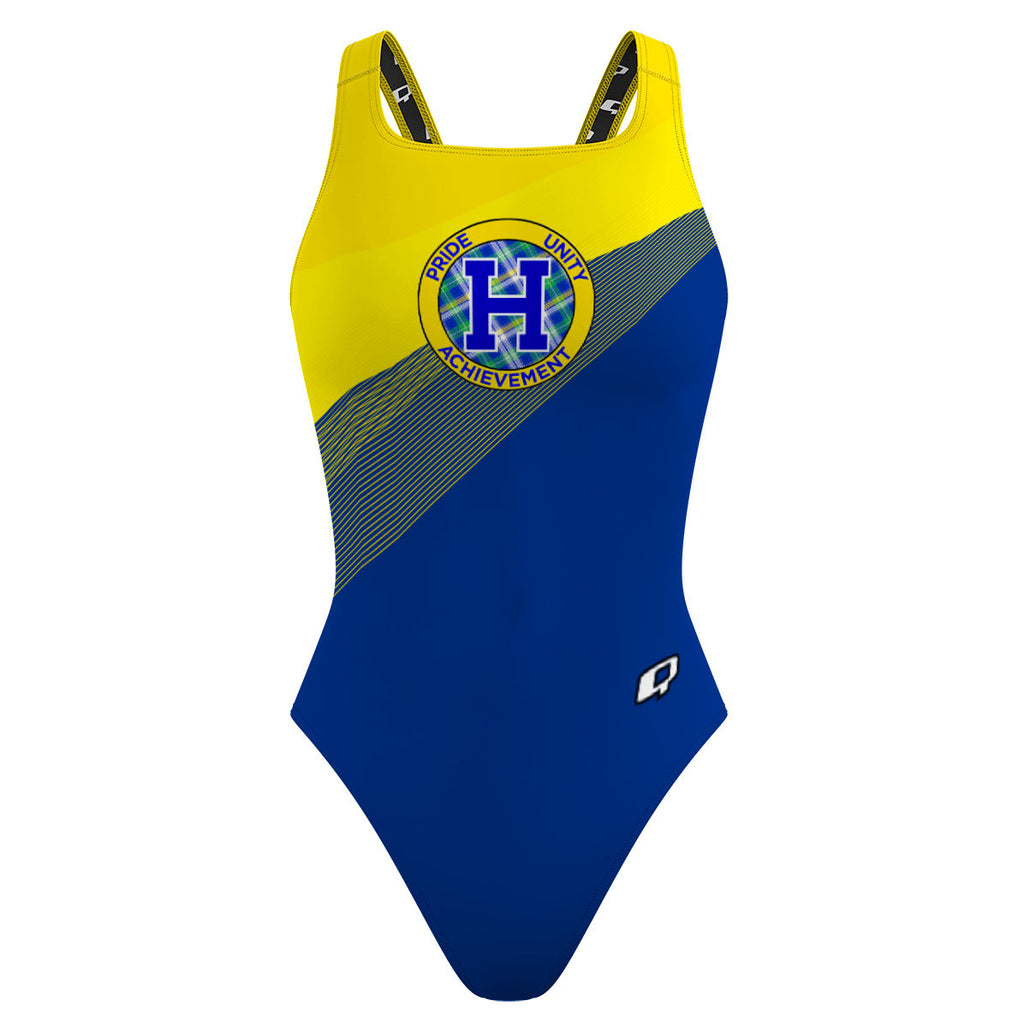 Hazen Highlanders - Classic Strap Swimsuit – Q Team Store