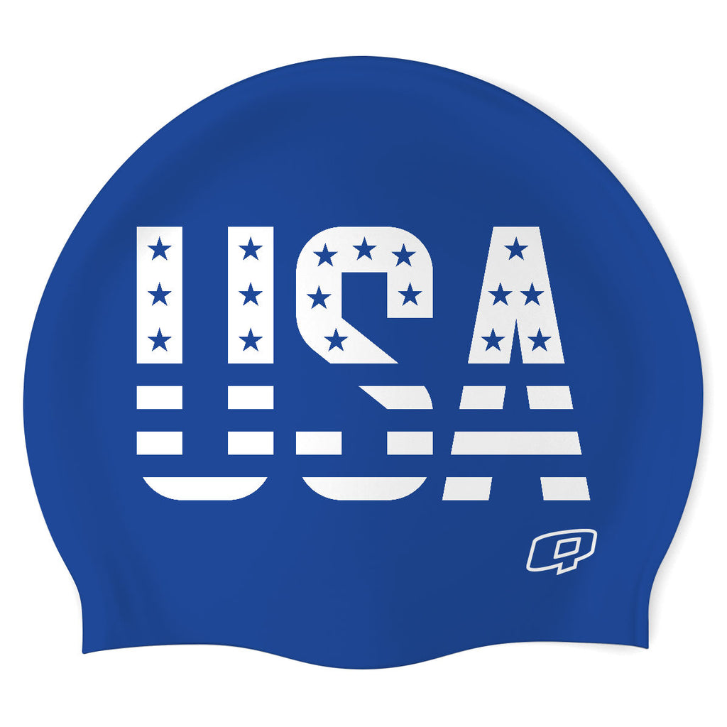 USA 12 - Silicon Swimming Cap – Q Team Store